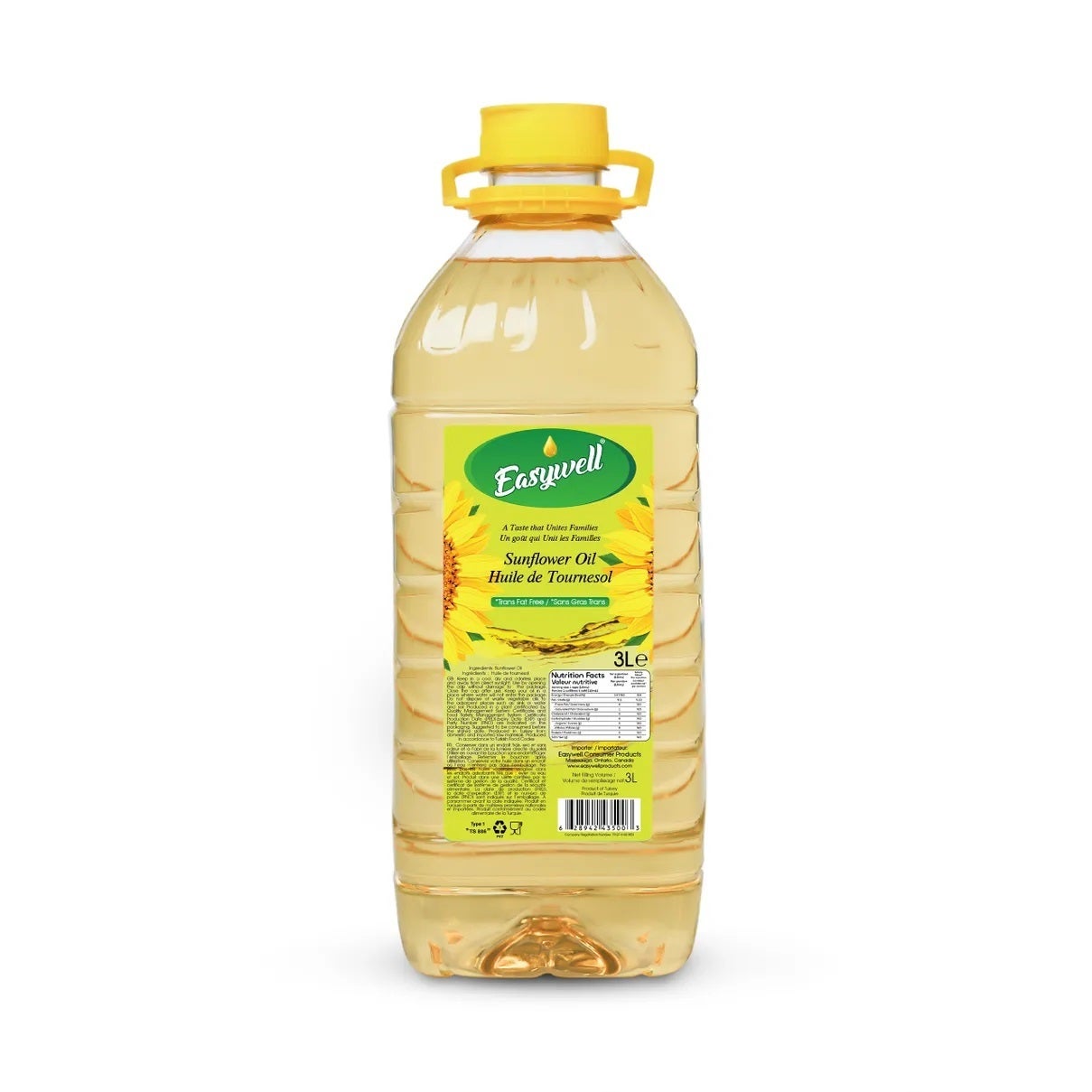 Sunflower Oil (3L) | Easywell | Marché Bazaar - Online Shop